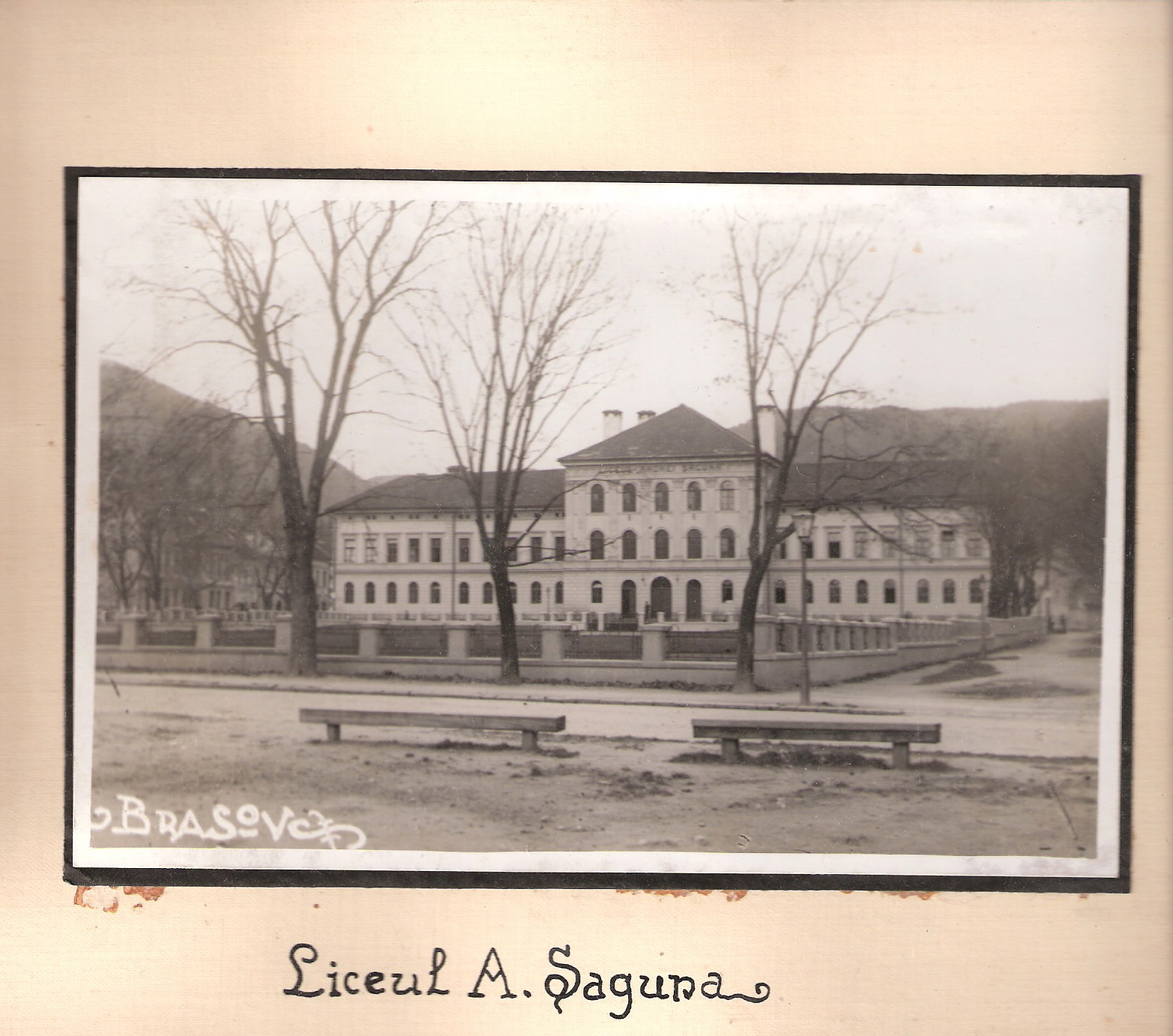 Saguna 1934 | Colegiul Național "Andrei Șaguna", Brasov